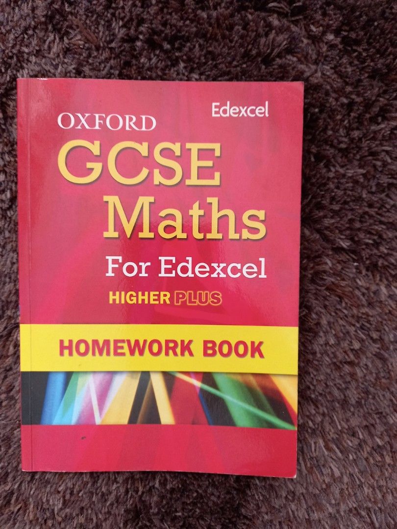 GCSE Maths for Edexcel Higher Plus Homework Book, Hobbies & Toys, Books ...