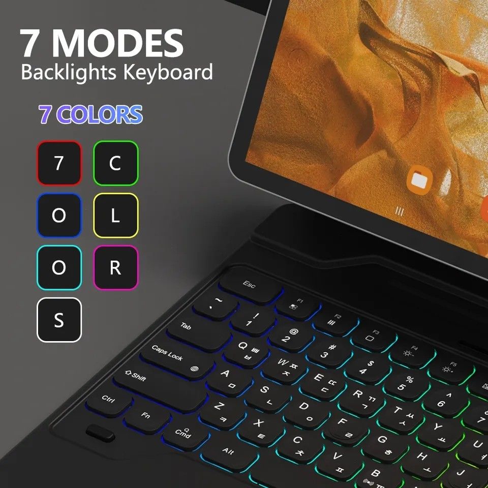 Goodojoq (Dexnor Magic Keyboard styled) Keyboard for Samsung Galaxy Tab ...