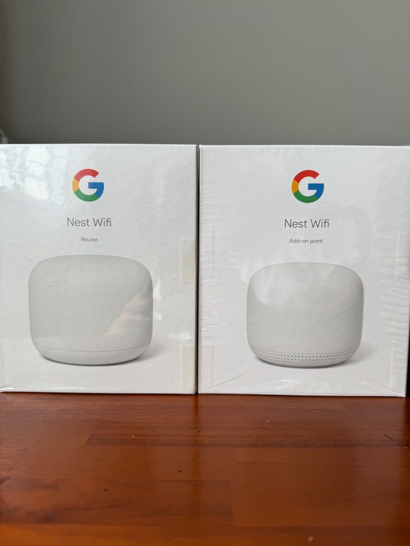 Google Nest Wifi Router and Point, Computers & Tech, Parts & Accessories, Networking on Carousell