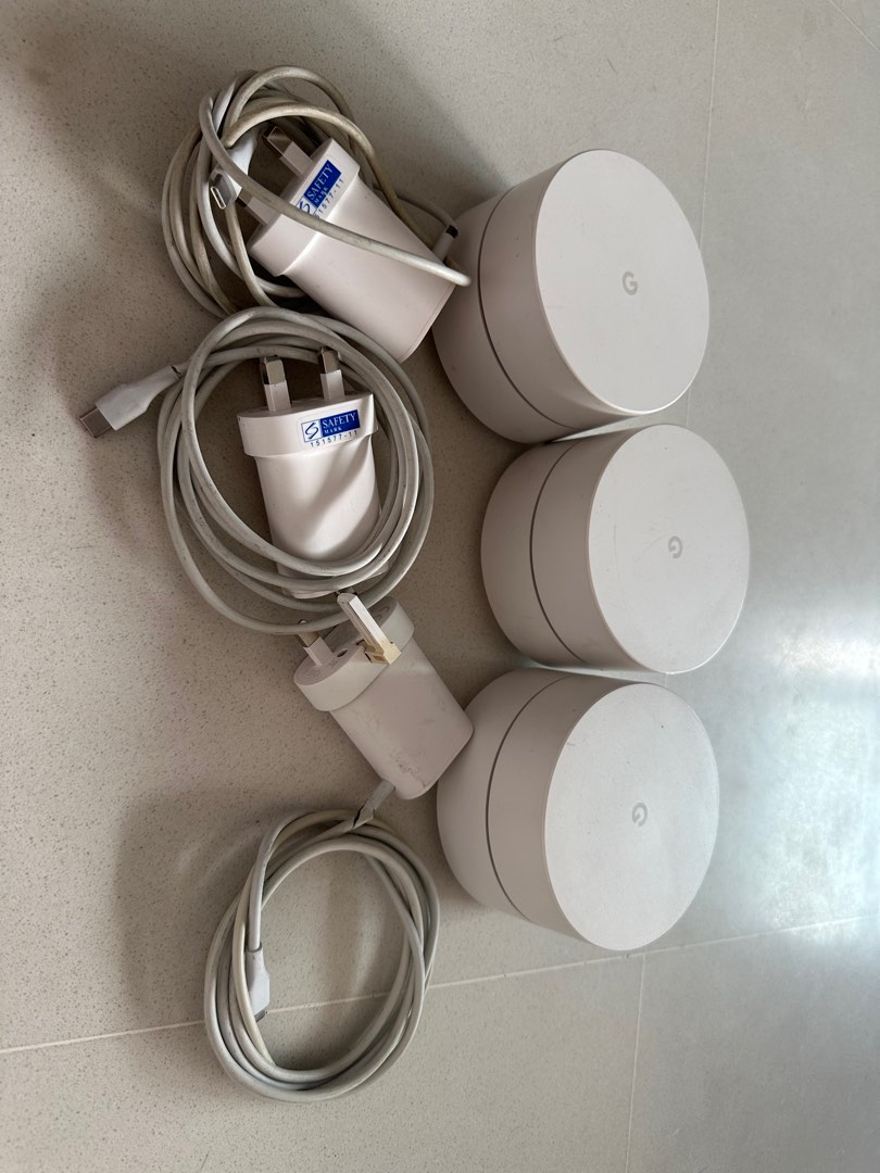 Google wifi mesh X 3 units, Computers & Tech, Parts & Accessories ...