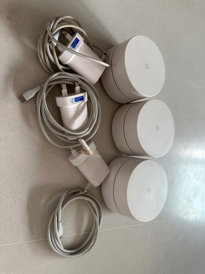 Google wifi mesh X 3 units, Computers & Tech, Parts & Accessories ...