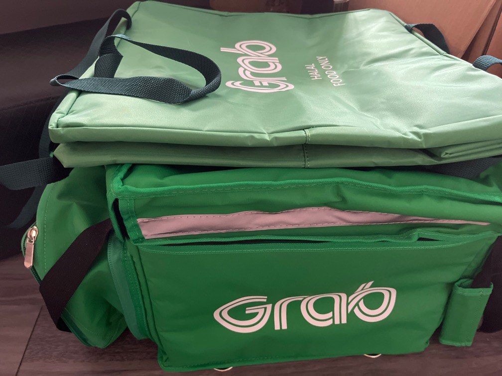 Grab delivery bag, Men's Fashion, Bags, Backpacks on Carousell