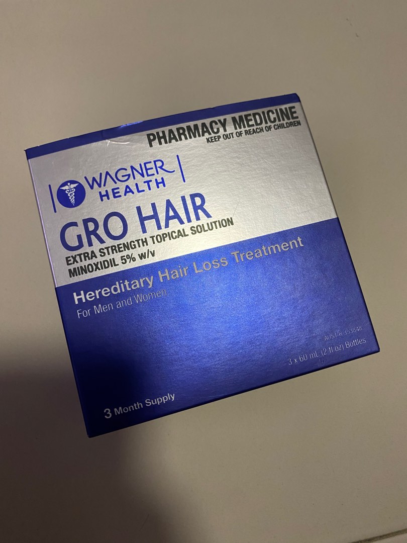 GRO HAIR (EXTRA STRENGTH TOPICAL SOLUTION pre order, Beauty & Personal ...