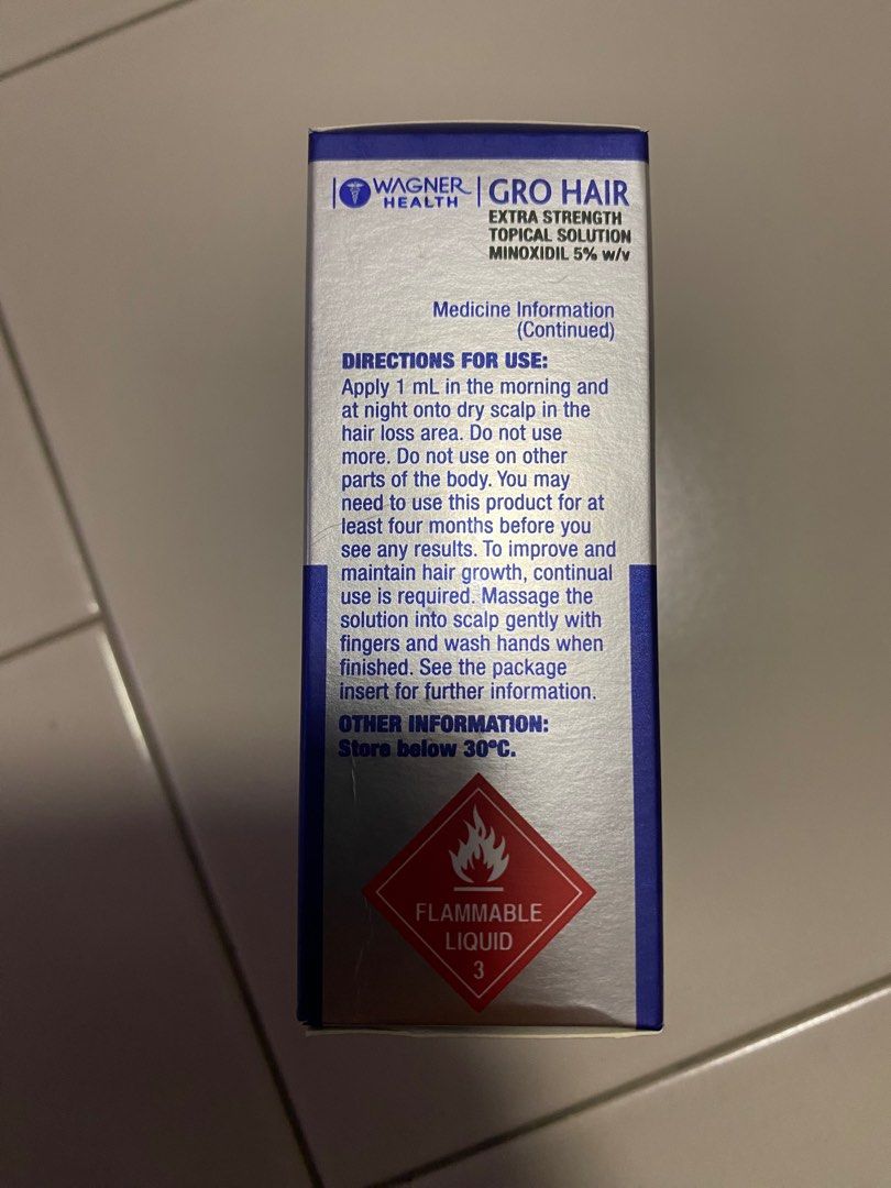 GRO HAIR (EXTRA STRENGTH TOPICAL SOLUTION pre order, Beauty & Personal ...