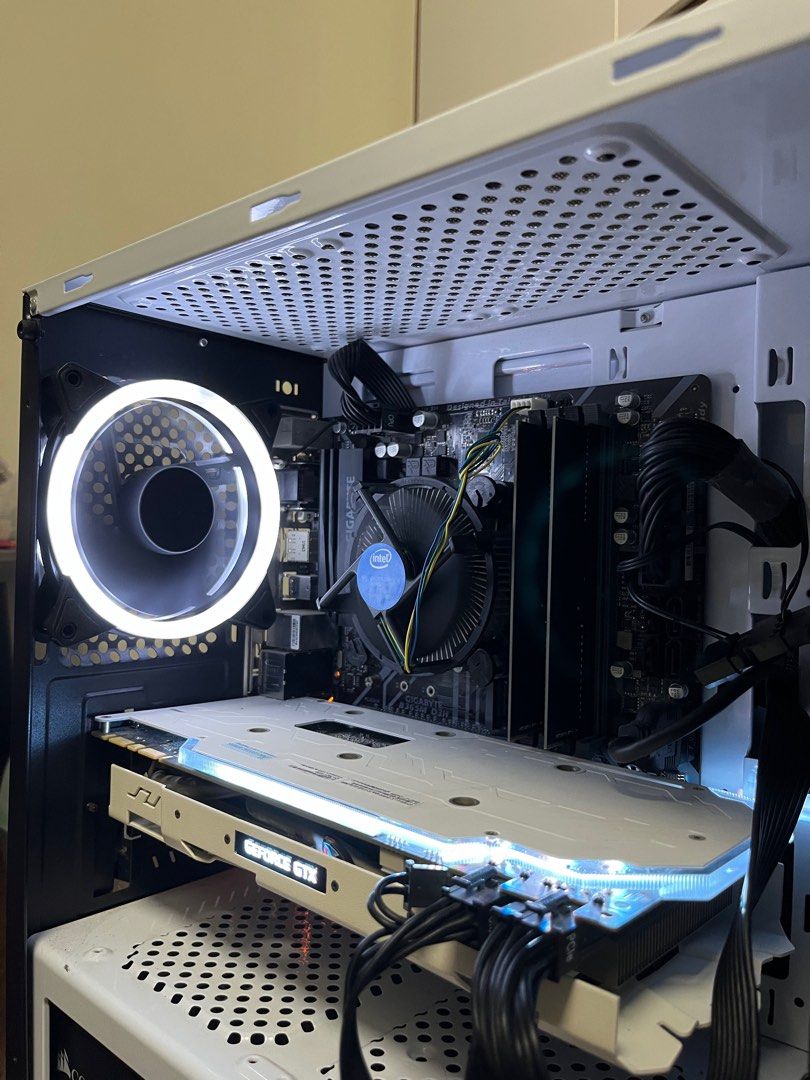 GTX 1070 RGB GAMING PC DESKTOP CPU I5 9GEN MID RANGE BUDGET CHEAP 16GB ...