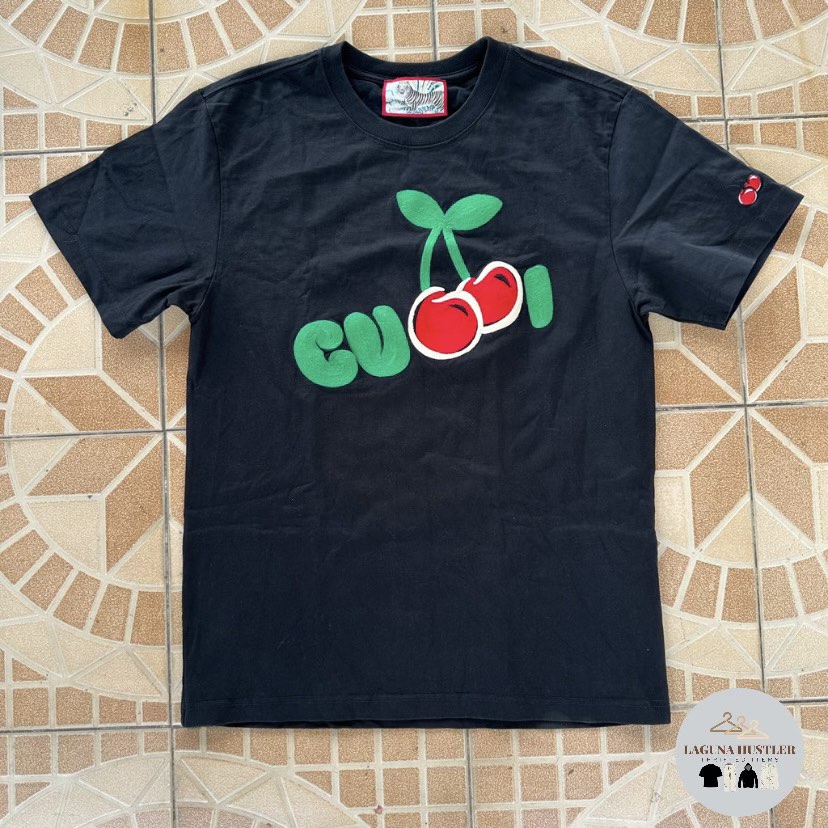 Gucci Cherry Shirt, Men's Fashion, Tops & Sets, Tshirts & Polo Shirts ...
