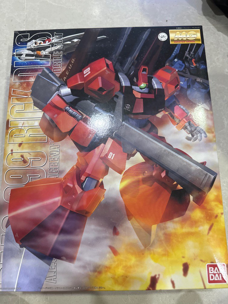 Gundam MG RMS-099 Rick Dias, Hobbies & Toys, Toys & Games on Carousell