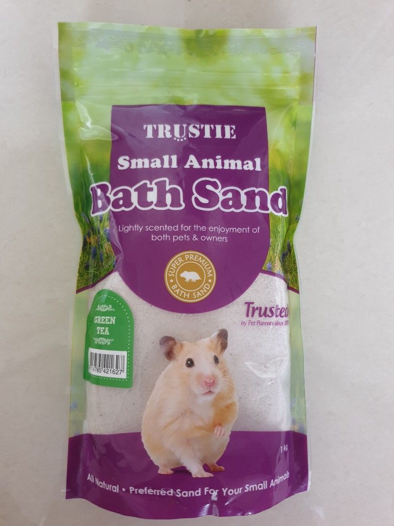 Hamster Bathing Sand, Pet Supplies, Health & Grooming on Carousell