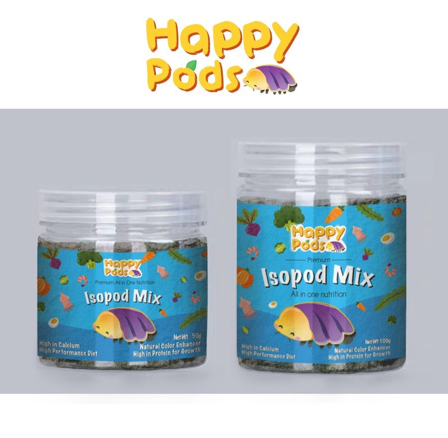 Happy Pod - Premium Isopod Food Mix, Pet Supplies, Pet Food on Carousell