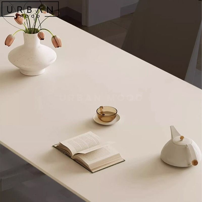 HARLAND Modern Sintered Stone Dining Table Set, Furniture & Home Living ...
