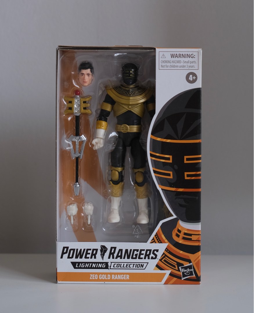 Hasbro Power Rangers Lightning Collection Zeo Gold Ranger, Hobbies ...