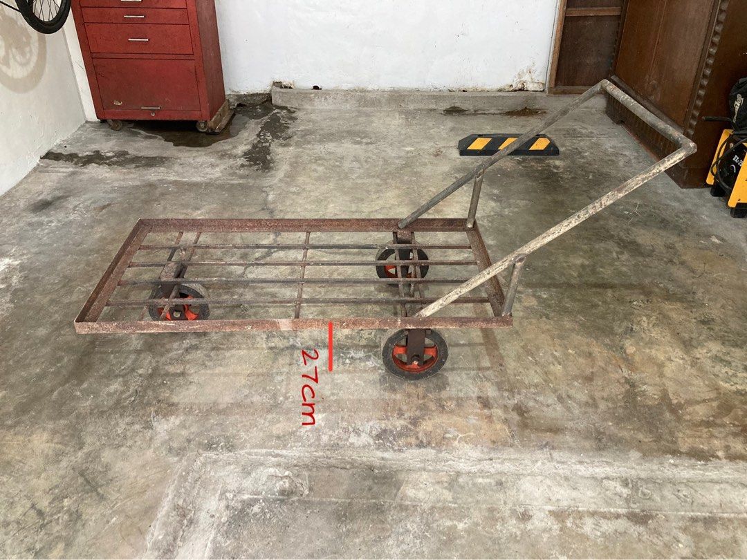 Heavy Duty Metal Cart/ Kariton, Furniture & Home Living, Home ...