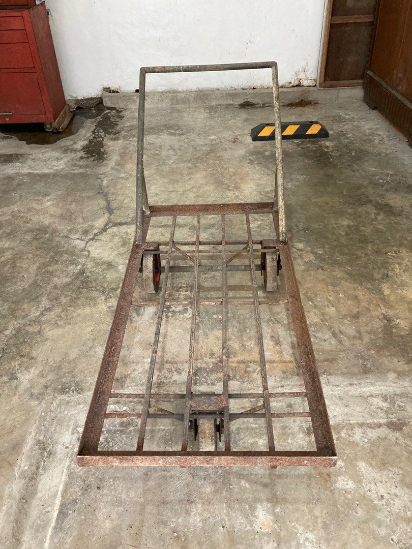 Heavy Duty Metal Cart/ Kariton, Furniture & Home Living, Home ...