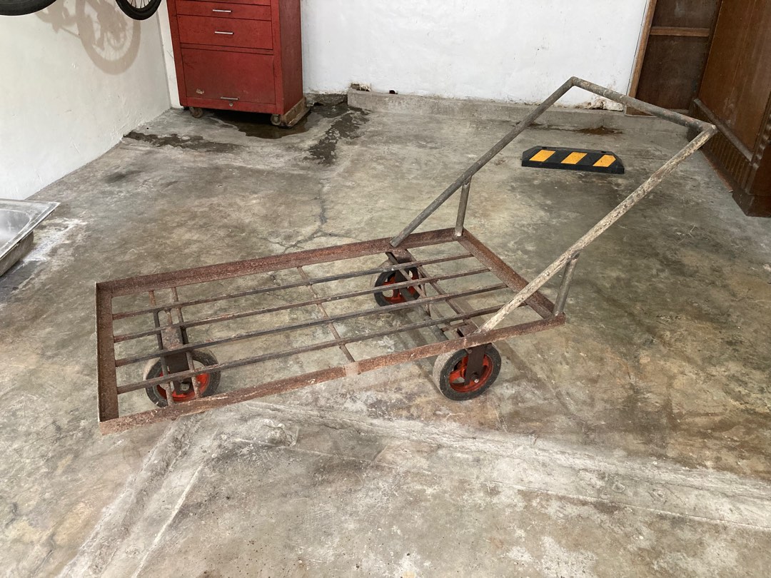 Heavy Duty Metal Cart/ Kariton, Furniture & Home Living, Home ...