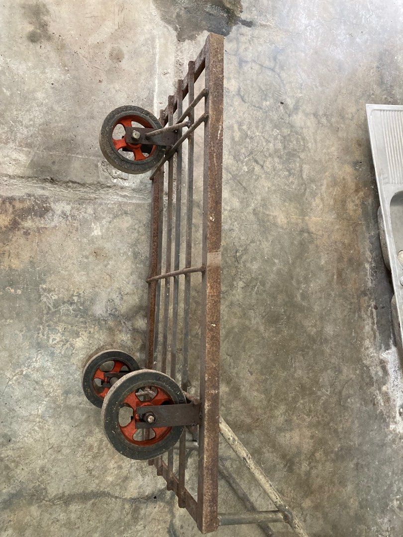 Heavy Duty Metal Cart/ Kariton, Furniture & Home Living, Home ...