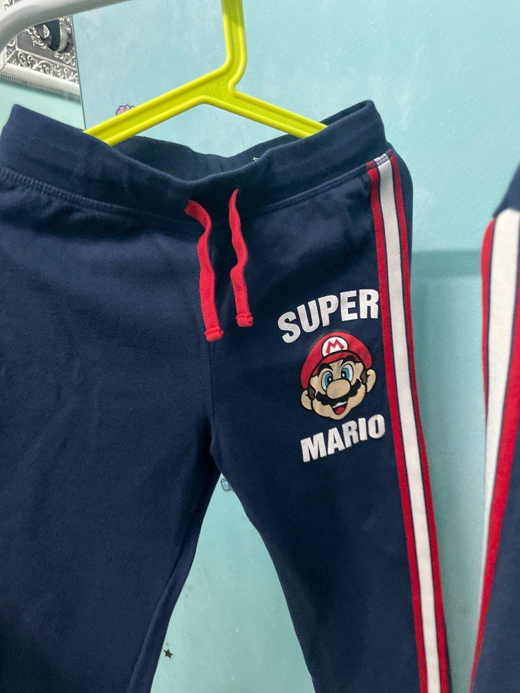 H&M Mario kids set, Babies & Kids, Babies & Kids Fashion on Carousell