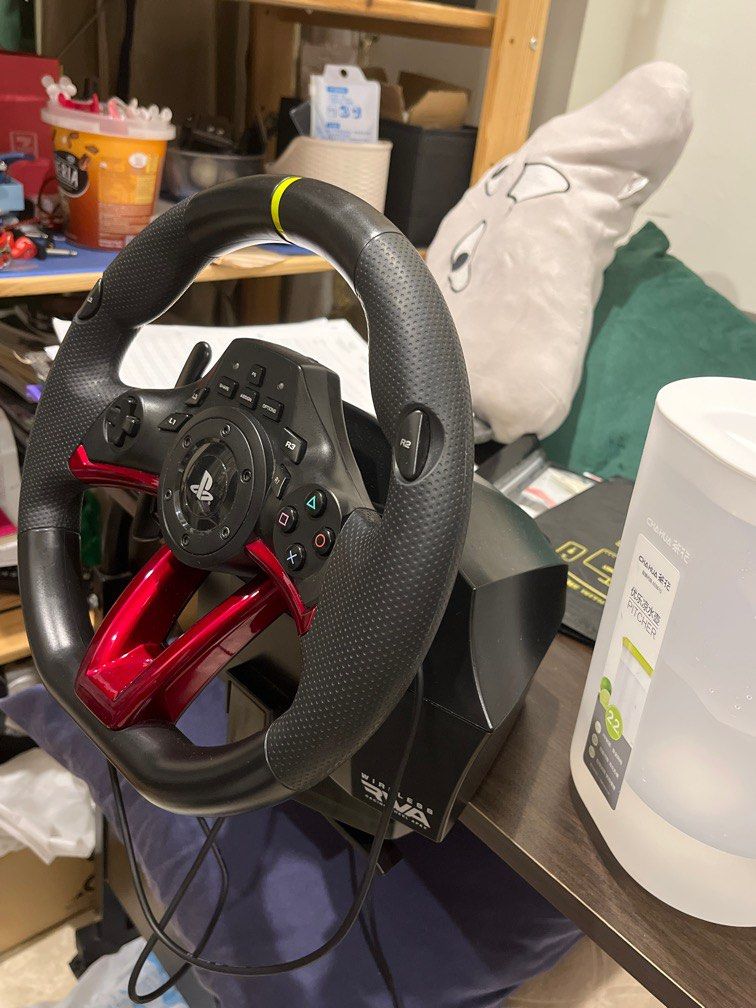Hori Racing Wheel Apex steering wheel controller, Video Gaming, Gaming ...