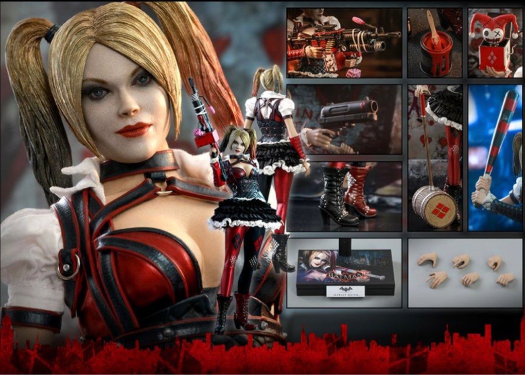 Hot Toys Arkham Knight Harley Quinn Vgm41 Hobbies And Toys Toys And Games On Carousell