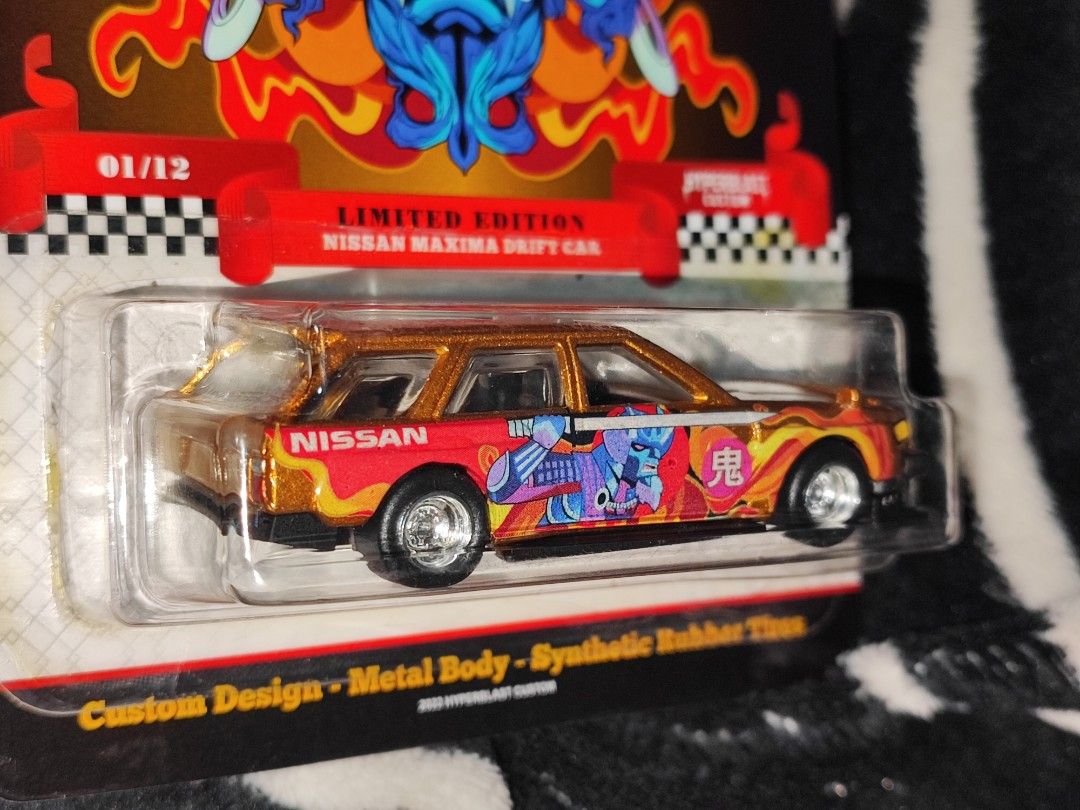 Hot Wheels Custom Nissan Maxima Drift Car by Hyperblast Custom 01/12 ...
