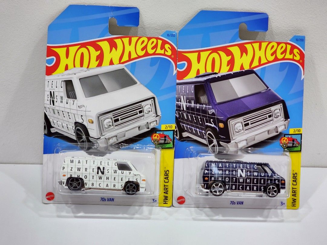 Hotwheels Hot wheel 70s Van, Hobbies & Toys, Toys & Games on Carousell