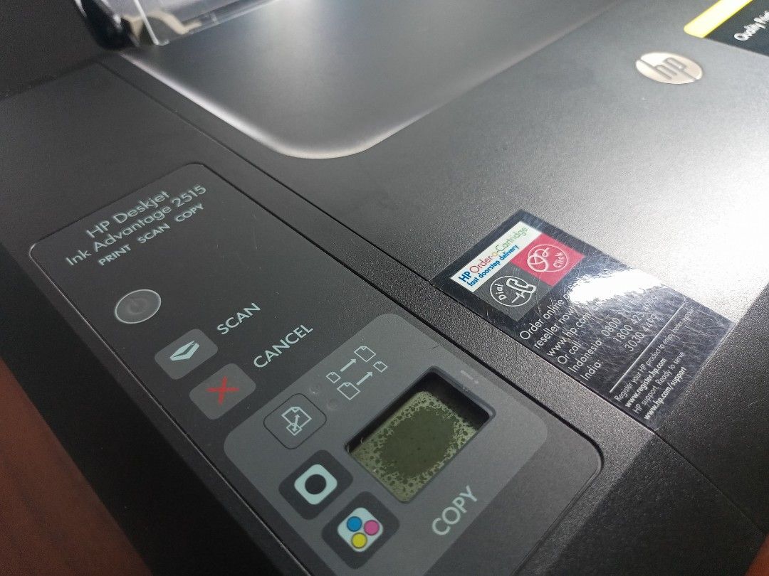 PRINTER HP Deskjet Ink Advantage HP 2515, Computers & Tech, Printers ...
