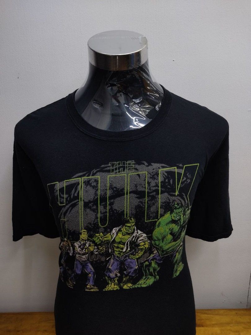 HULK MARVEL SIZE XXXL ( PIT 27 ), Men's Fashion, Tops & Sets, Tshirts ...