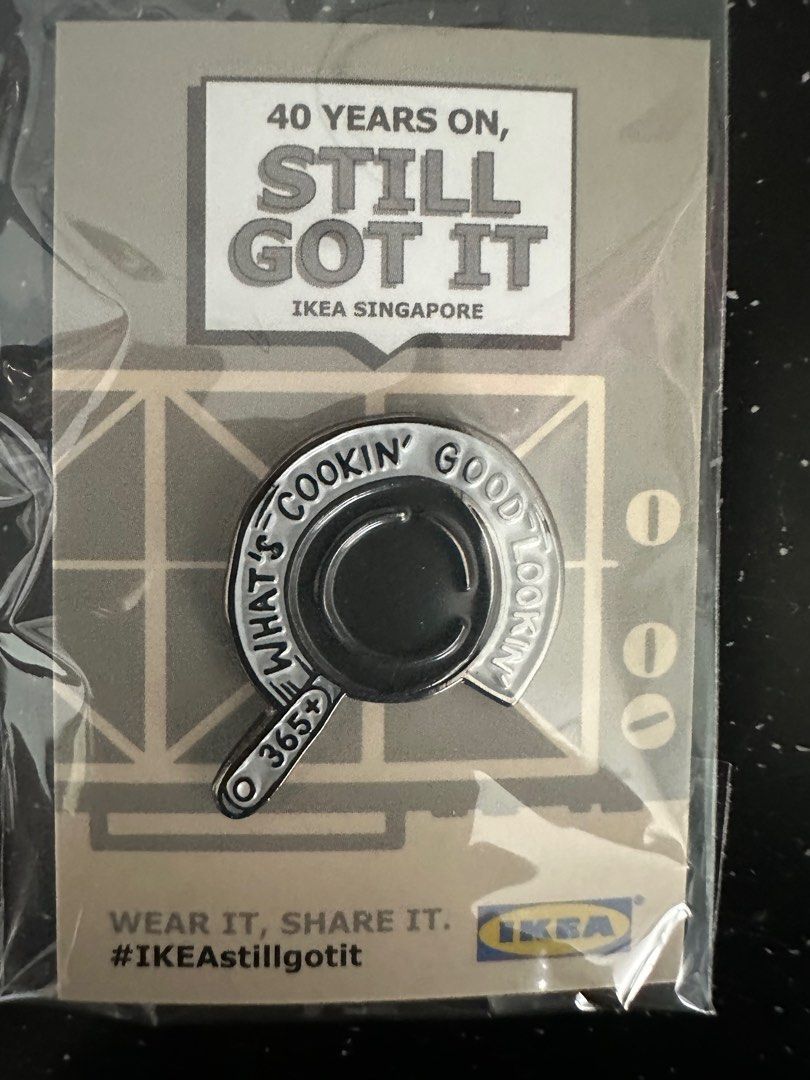 IKEA Anniversary Pin Badge, Hobbies & Toys, Memorabilia & Collectibles ...