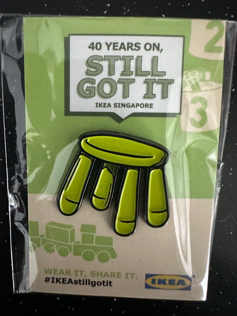 IKEA Anniversary Pin Badge, Hobbies & Toys, Memorabilia & Collectibles ...