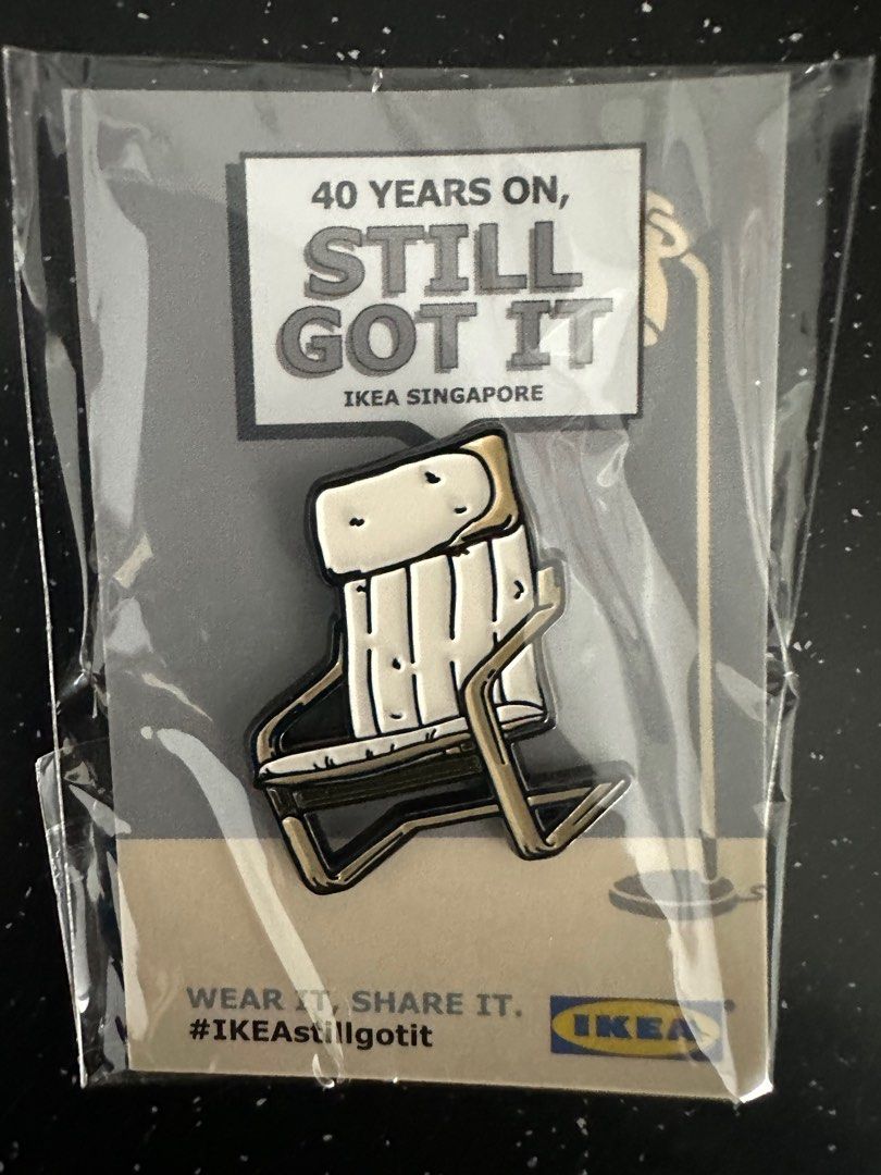 IKEA Anniversary Pin Badge, Hobbies & Toys, Memorabilia & Collectibles ...