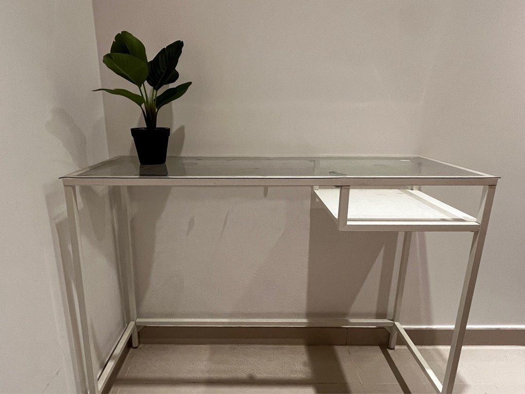 Ikea console / laptop table - Vittsjo, Furniture & Home Living, Furniture, Other Home Furniture ...