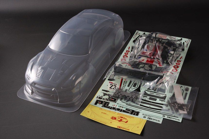 Incoming - Tamiya Nissan Skyline R35 GTR Sumo Power Body Shell Set - brand new wide body 1/10 ...