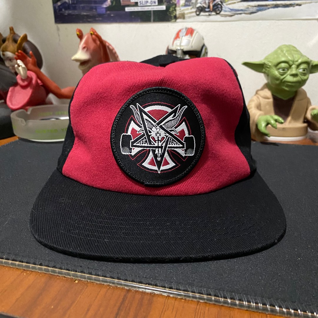 INDEPENDENT x THRASHER Hat (Red/Black), Men's Fashion, Watches ...