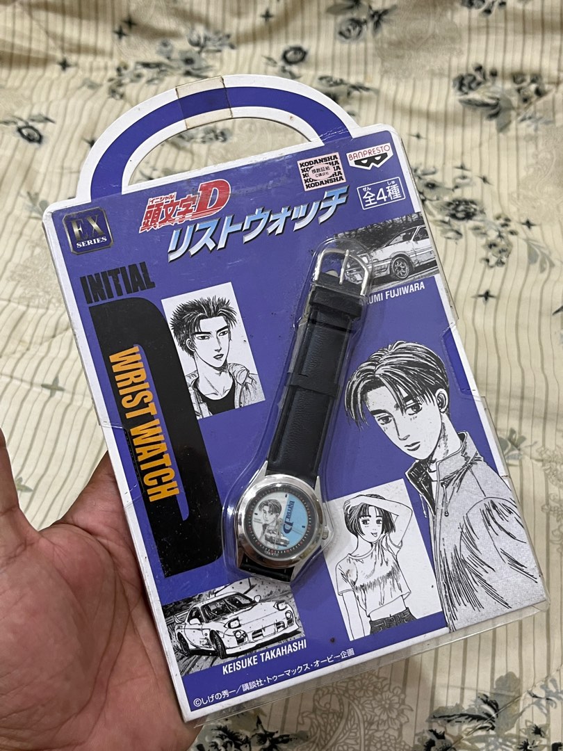 INITIAL D QUARTZ WATCH NOS, Men's Fashion, Watches & Accessories ...