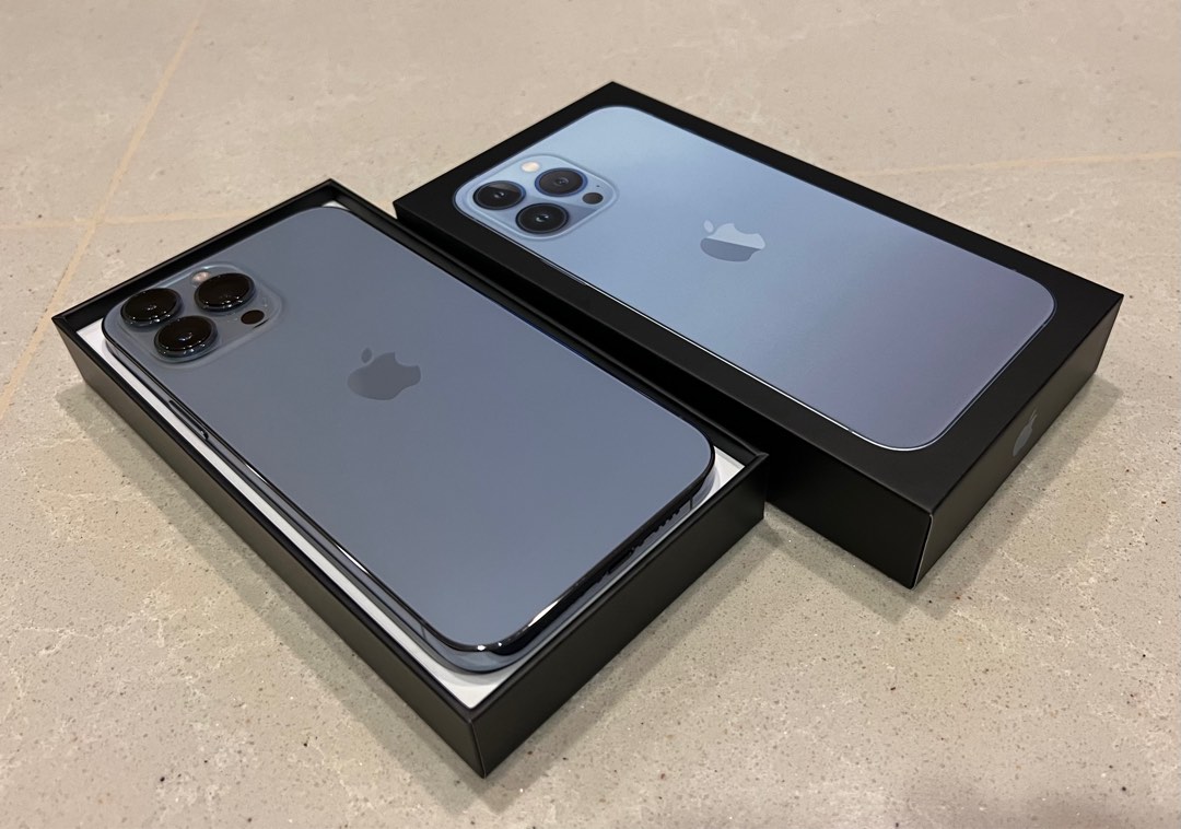 iPhone 13 Pro Max 128 GB Sierra Blue, Mobile Phones & Gadgets, Mobile ...