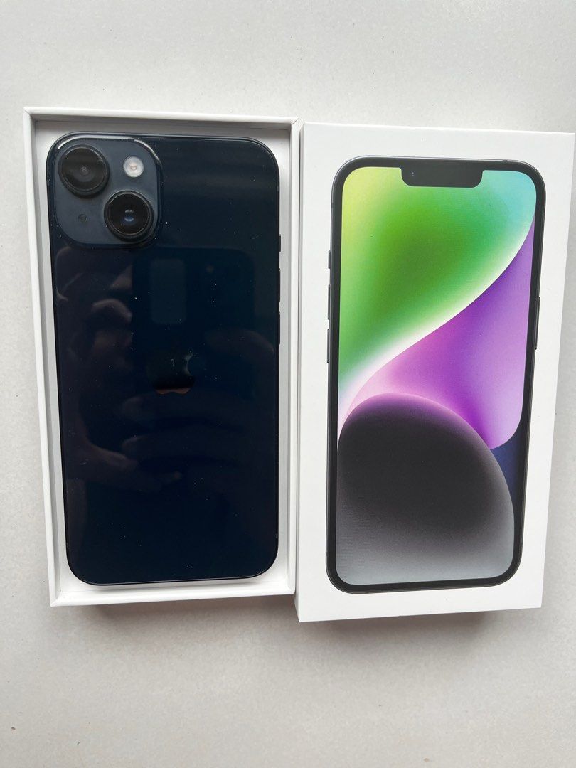 (Neg) iPhone 14 128gb midnight, Mobile Phones & Gadgets, Mobile Phones ...