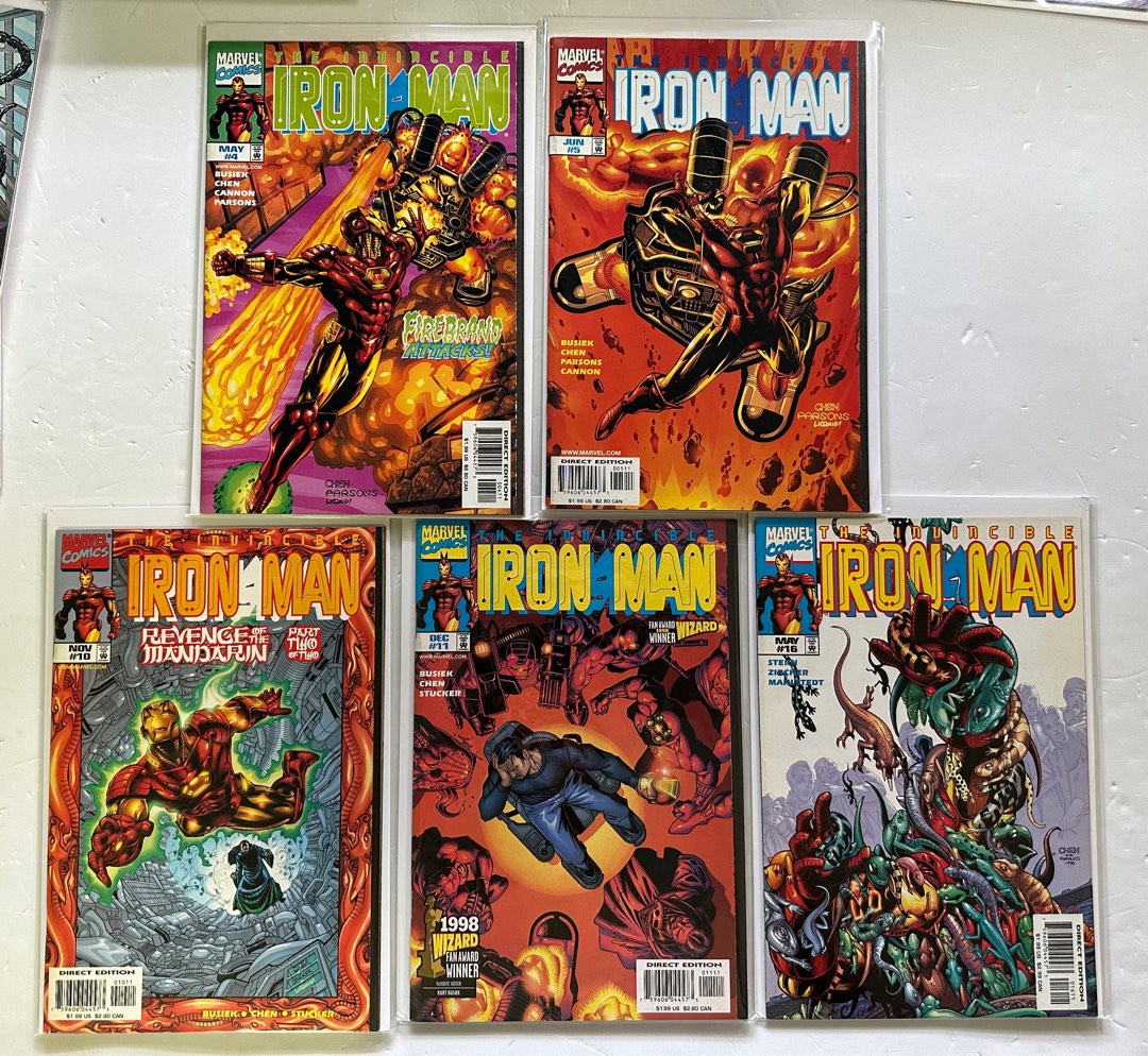 Iron Man vol 3 comics 1997, Hobbies & Toys, Books & Magazines, Comics ...