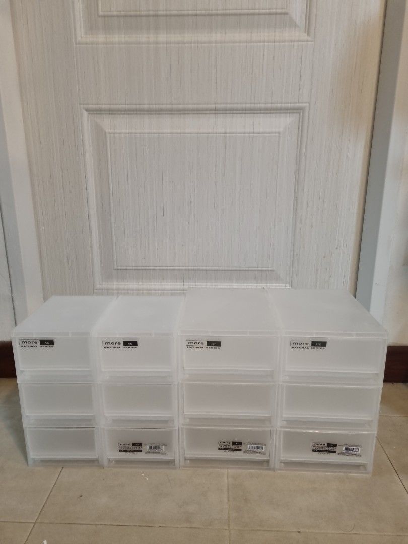 JAPAN HOME A6 Drawers and B6 Drawers, Furniture & Home Living, Home ...