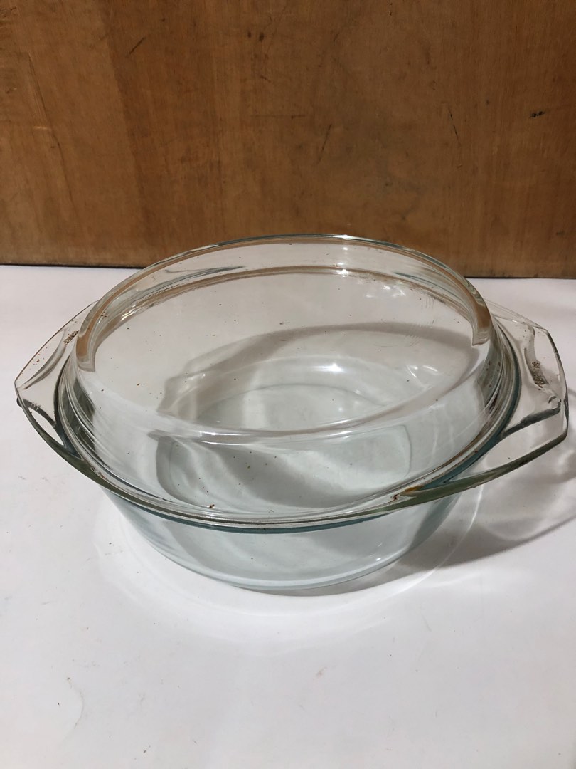 JAPAN/Uk SURPLUS-GLASS CONTAINER WITH COVER-P2, Furniture & Home Living ...