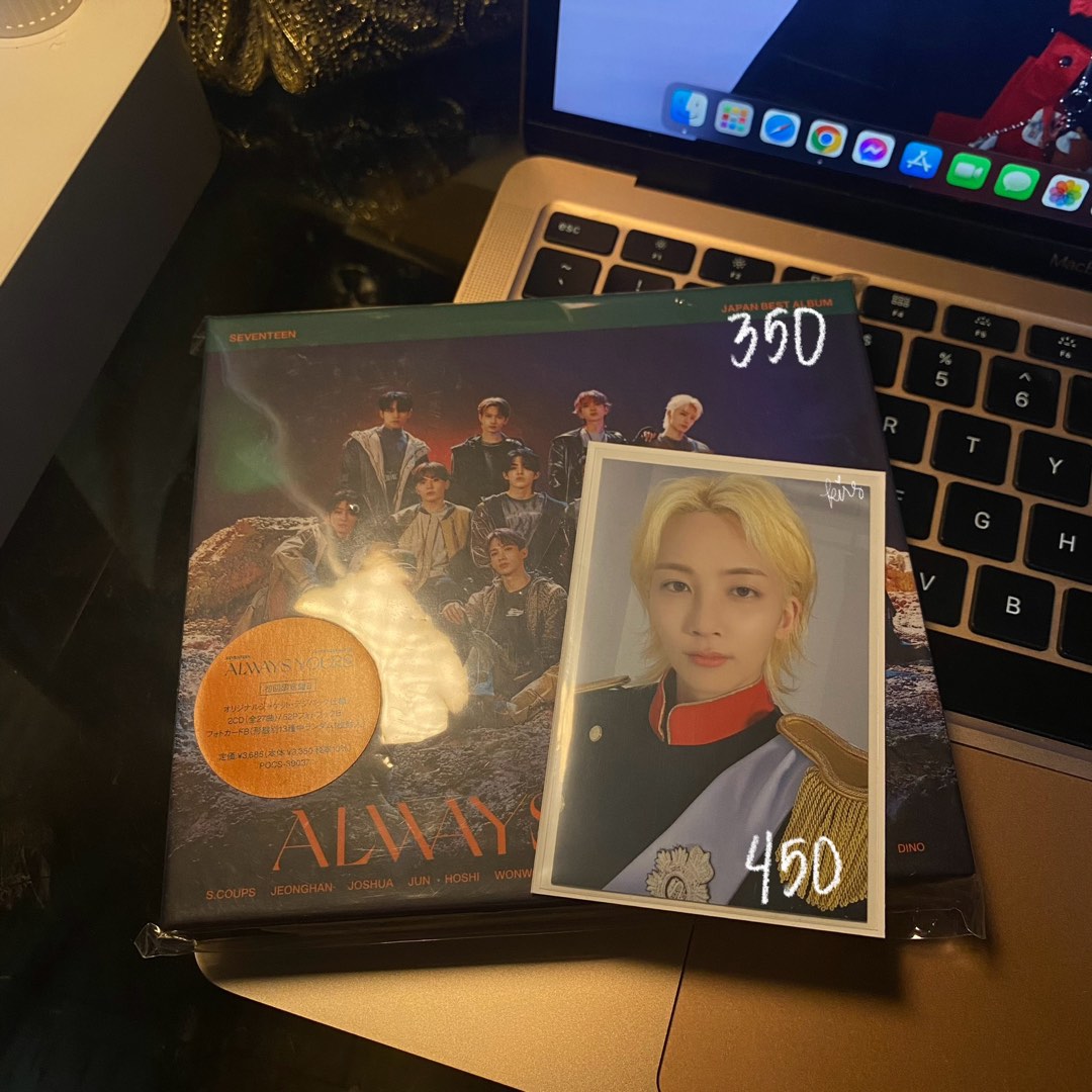 jeonghan prince seventeen cafe in seoul tray & mat pc photocard ...