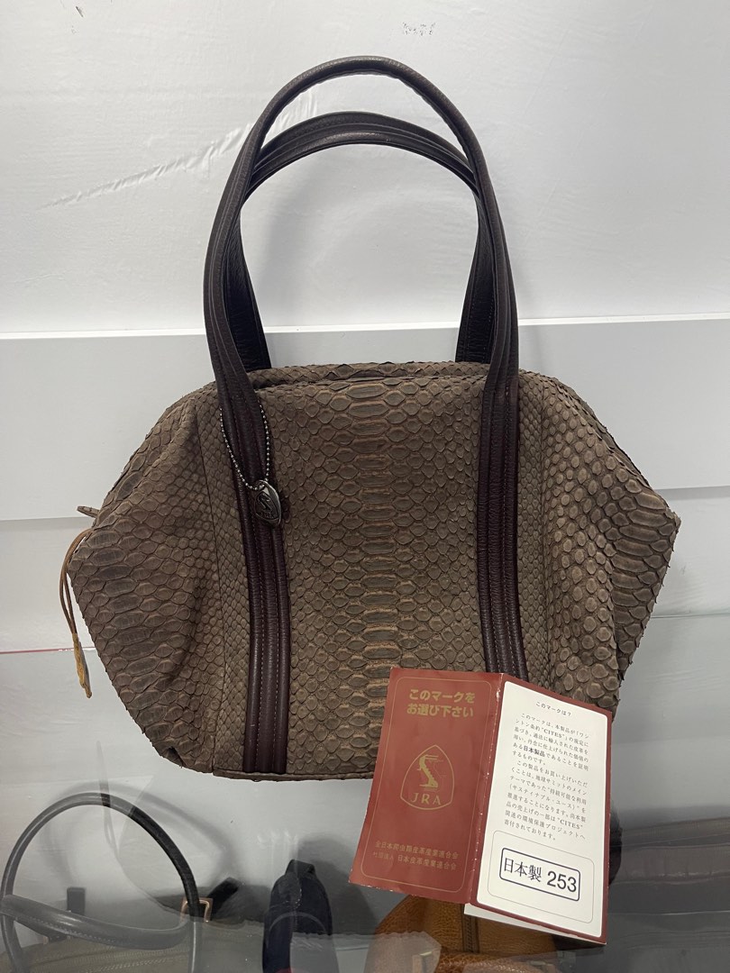 JRA Snakeskin Bag, Luxury, Bags & Wallets on Carousell