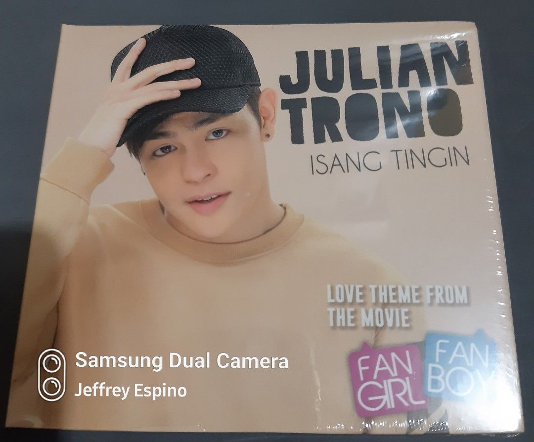 Julian Trono Isang Tingin Fan Girl Fan Boy Soundtrack opm cd, Hobbies ...