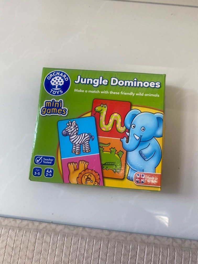 Jungle Dominoes orchard Toys, Hobbies & Toys, Toys & Games on Carousell