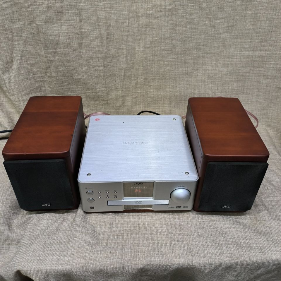 JVC EX-A1 經典DVD組合音響, 音響器材, Soundbar、揚聲器、藍牙喇叭、耳擴 - Carousell