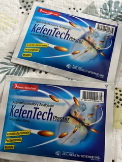 KefenTech anti-inflammatory plaster, 30mg., Health & Nutrition, Medical ...