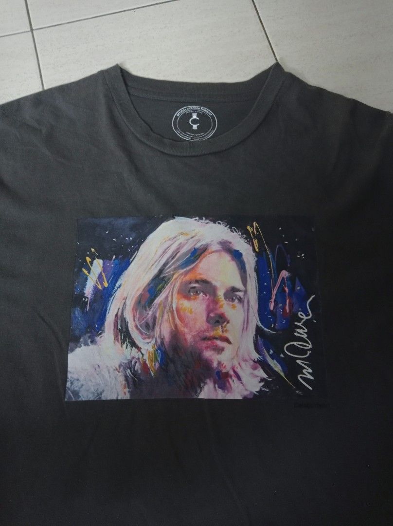 KURT COBAIN NIRVANA ALICE IN CHAINS SOUNDGARDEN LONG SLEEVE, Men's ...