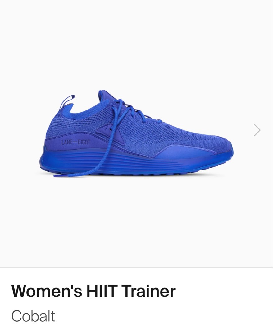 Lane Eight HIIT Trainer - Cobalt, Women's Fashion, Footwear, Sneakers ...