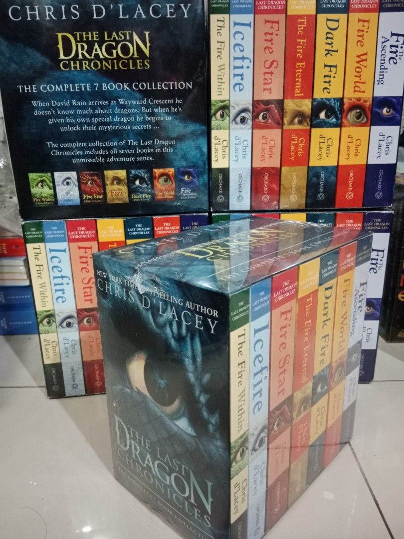 Last dragon chronicles full 7 books box set by Chris d'lacey, Hobbies ...