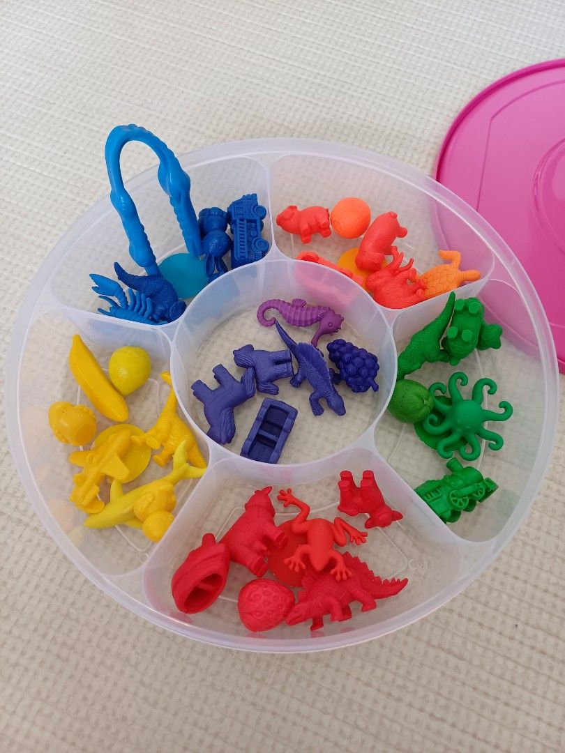 Learning resources sorting matching colour counters (transport vehicles ...