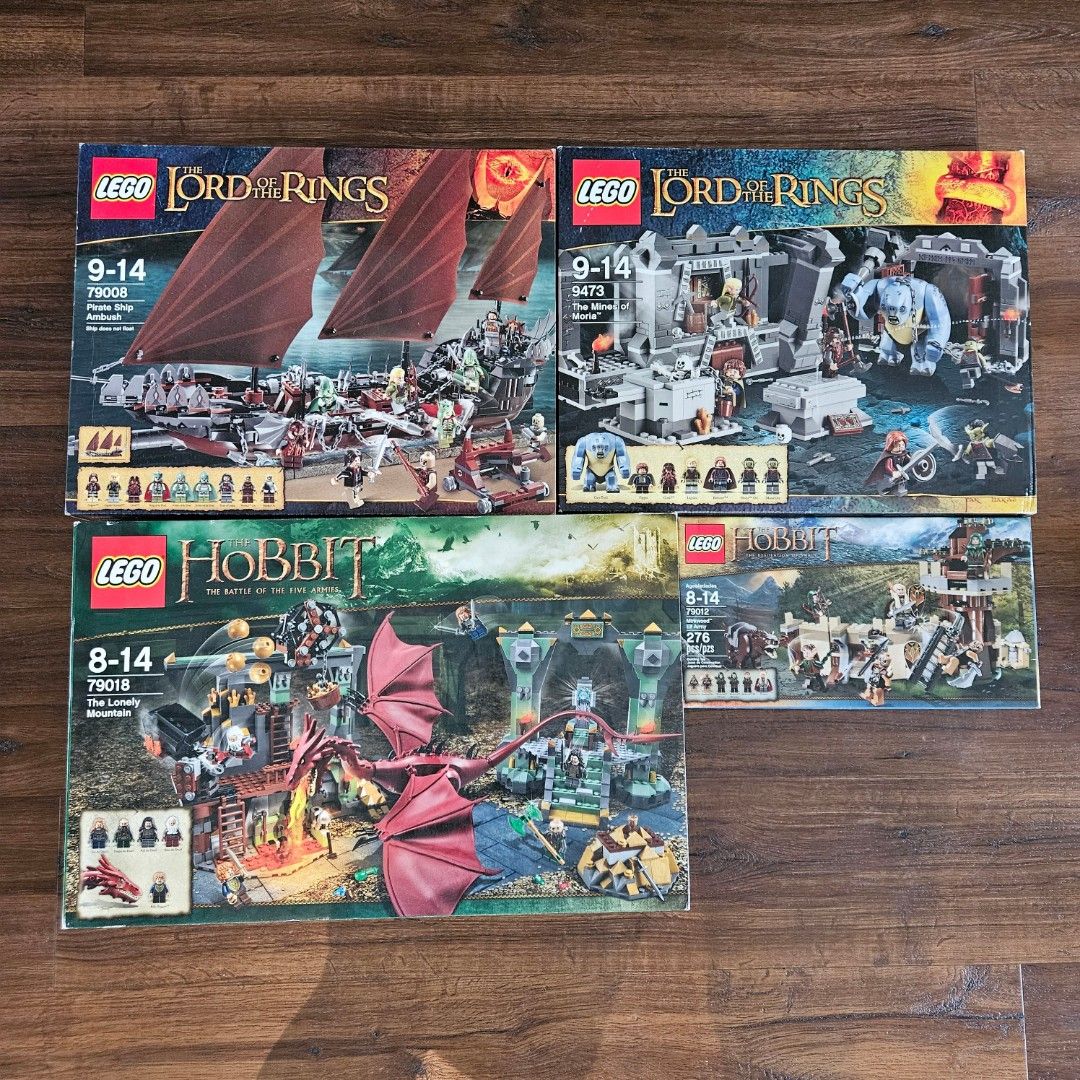 Lego Star Wars Lord of the Rings Hobbit Lotr 75054 75156 75191 75083 ...