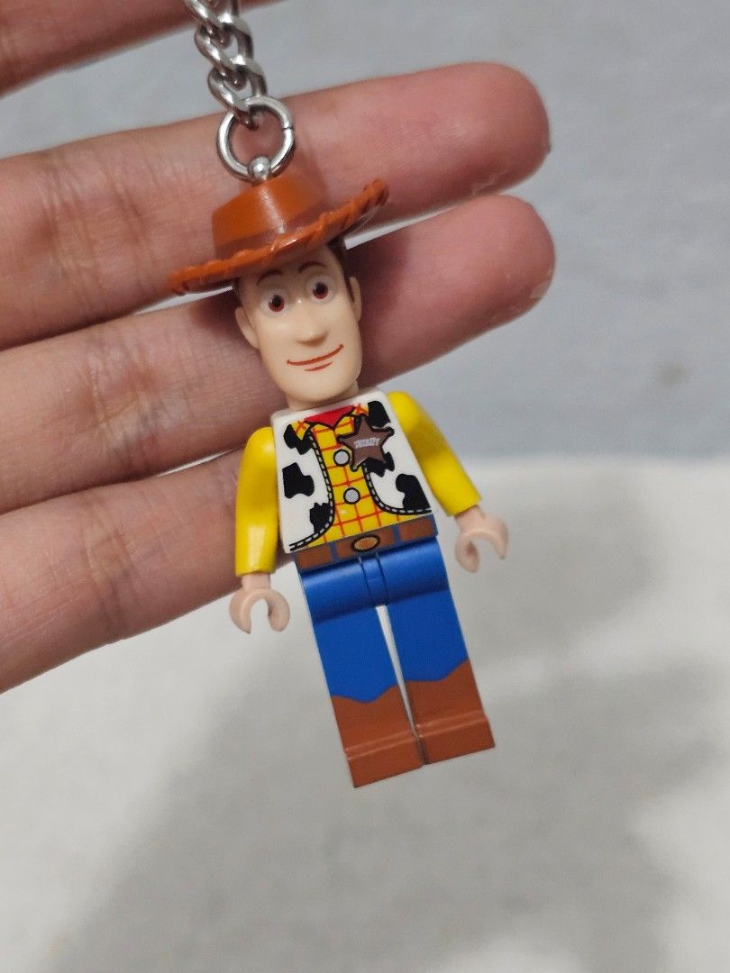 LEGO Toy Story Woody Key Chain, Hobbies & Toys, Toys & Games on Carousell